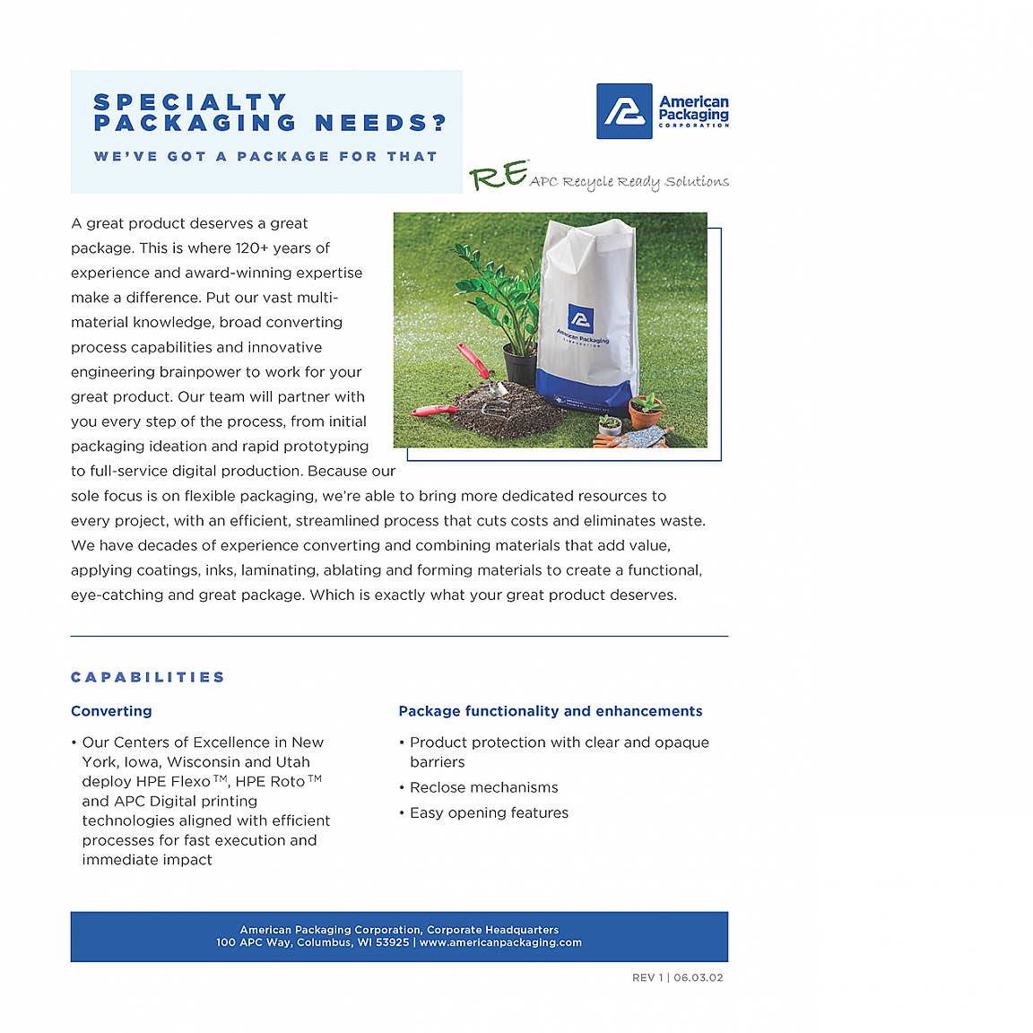 Custom Packaging | American Packaging Corporation